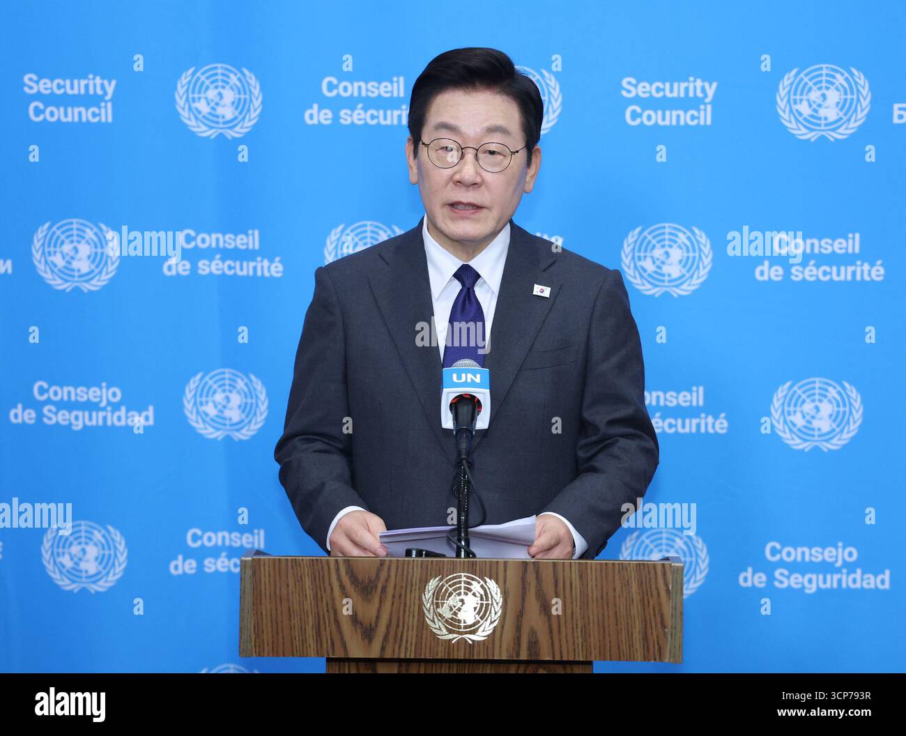 Lee to preside over UNSC open debate on AI South Korean President Lee ...