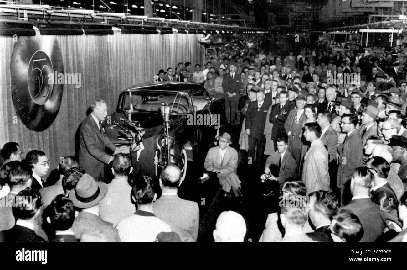 Fifty Millionth Car Produced By General Motors -- General Motors ...