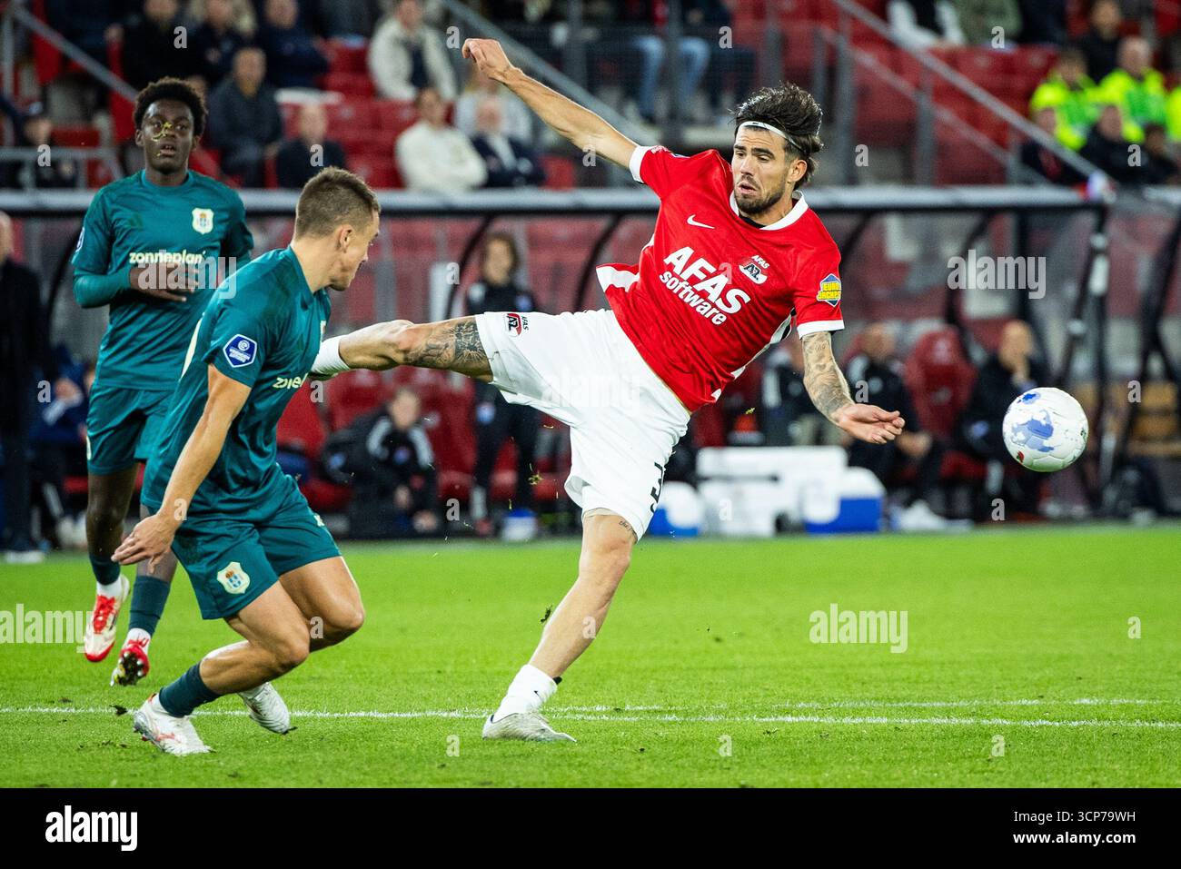 ALKMAAR , 24-09-2025 , AFAS Stadium , season 2025 / 2026 , Dutch ...