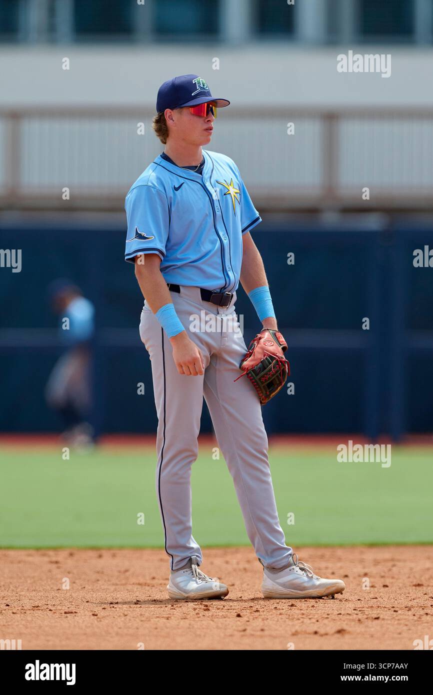 Tampa Bay Rays shortstop Daniel Pierce (7) during an MiLB Bridge League ...