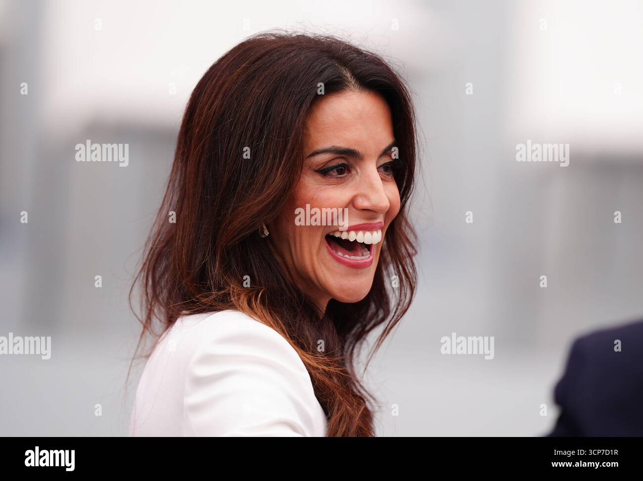Diane Antonopoulos, wife of Team Europe Captain Luke Donald during the ...