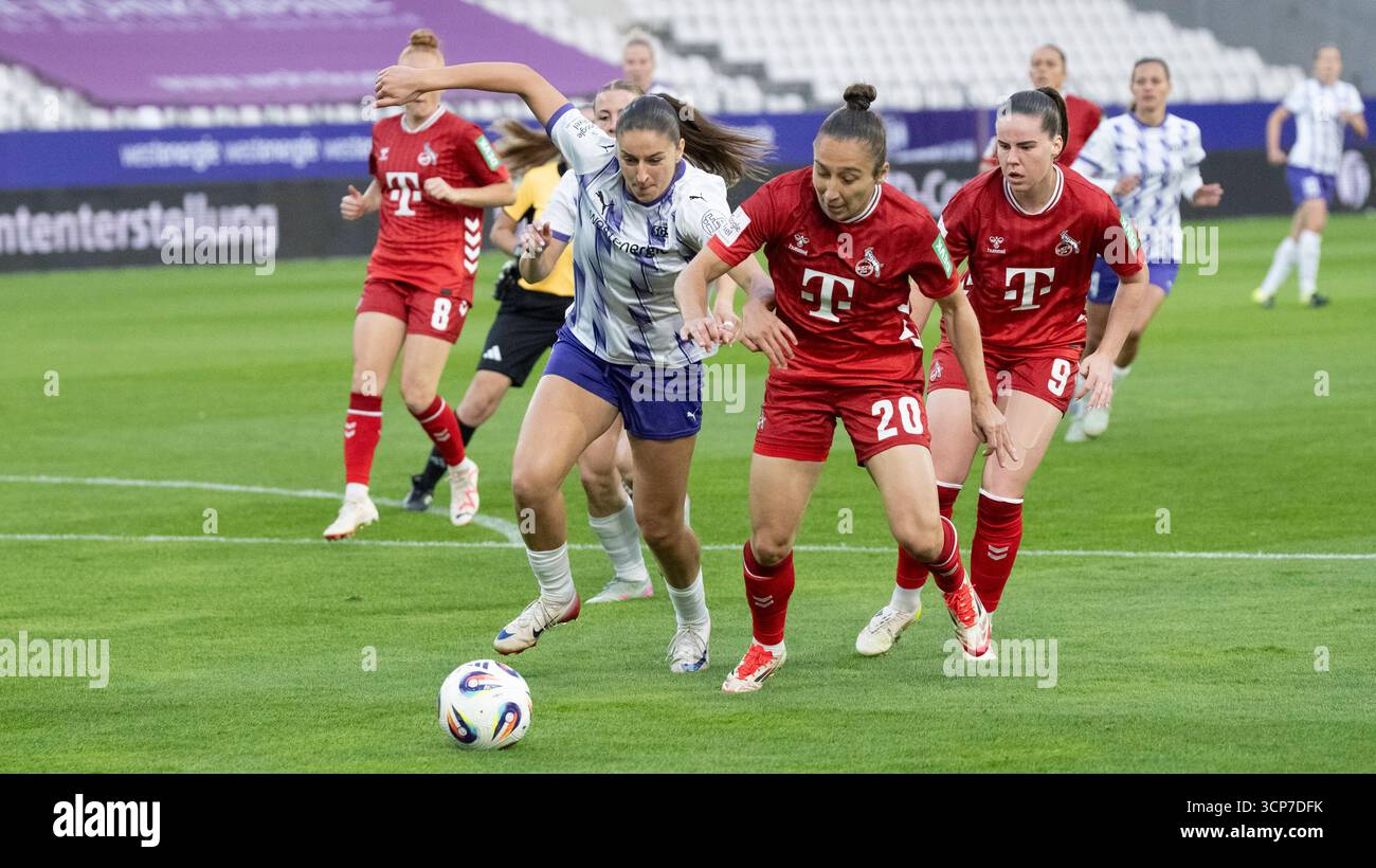 Frauenfußball SGS Essen gegen 1. FC Köln Im Stadion in der Essener ...