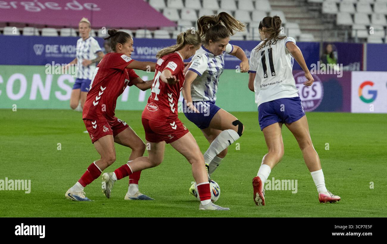 Frauenfußball SGS Essen gegen 1. FC Köln Im Stadion in der Essener ...