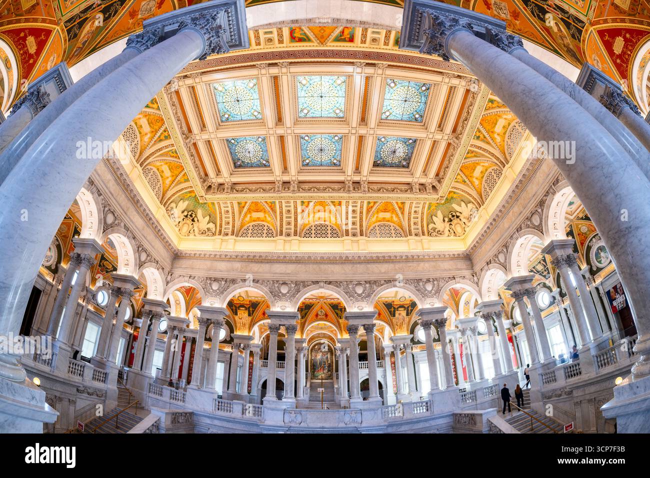 Jefferson building skylights hi-res stock photography and images - Alamy
