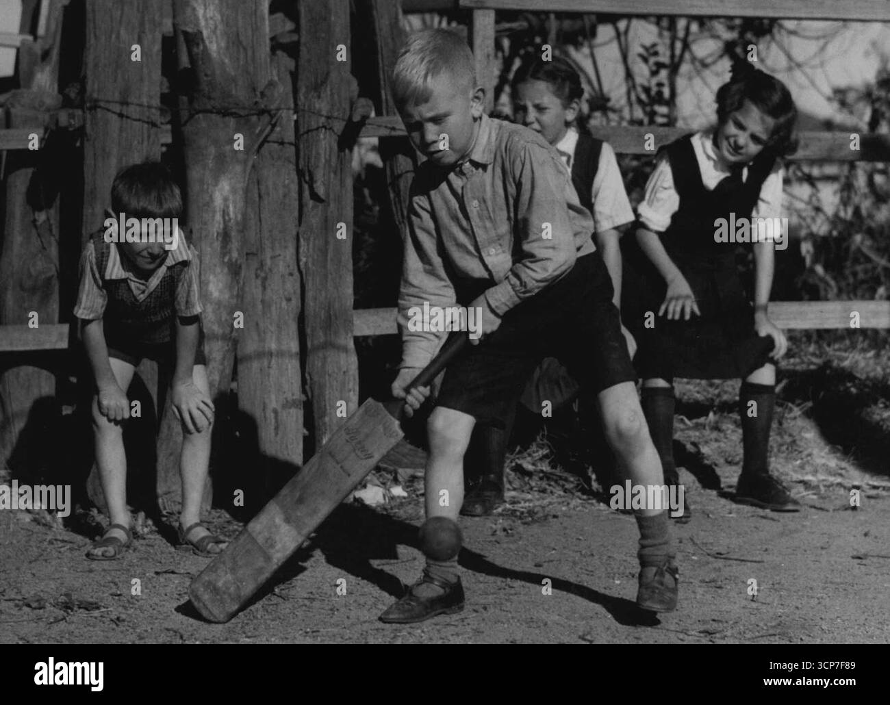 Deaf Children -- Left to Right - Dixie biggers, George Stebbings, Betty ...