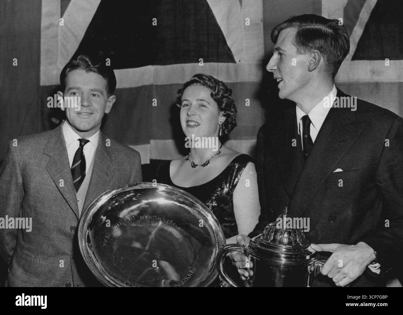 Britain's"Sportsmen of the year".Photo shows: L to R: Chris Chataway ...