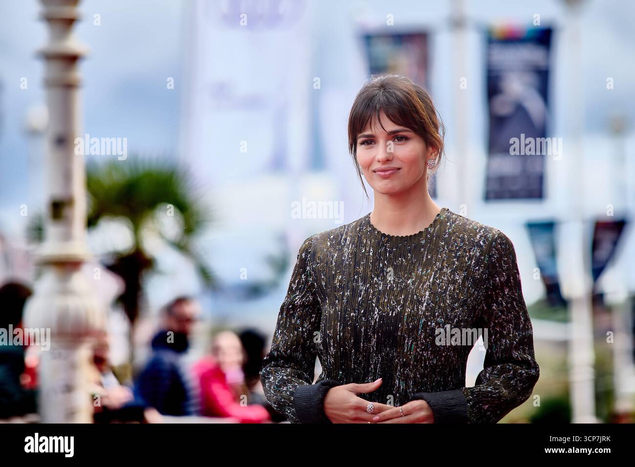 Sara Salamon attends the red carpet event for ''El Silencio'' during ...