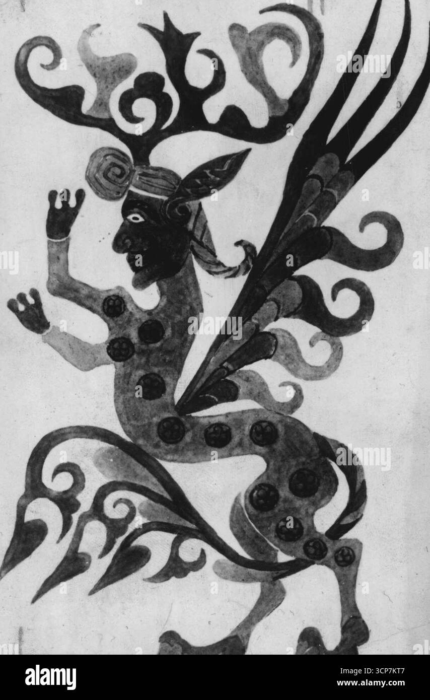 Lost Tribe of Altaians borrowed imaginary animal patterns from the Near ...