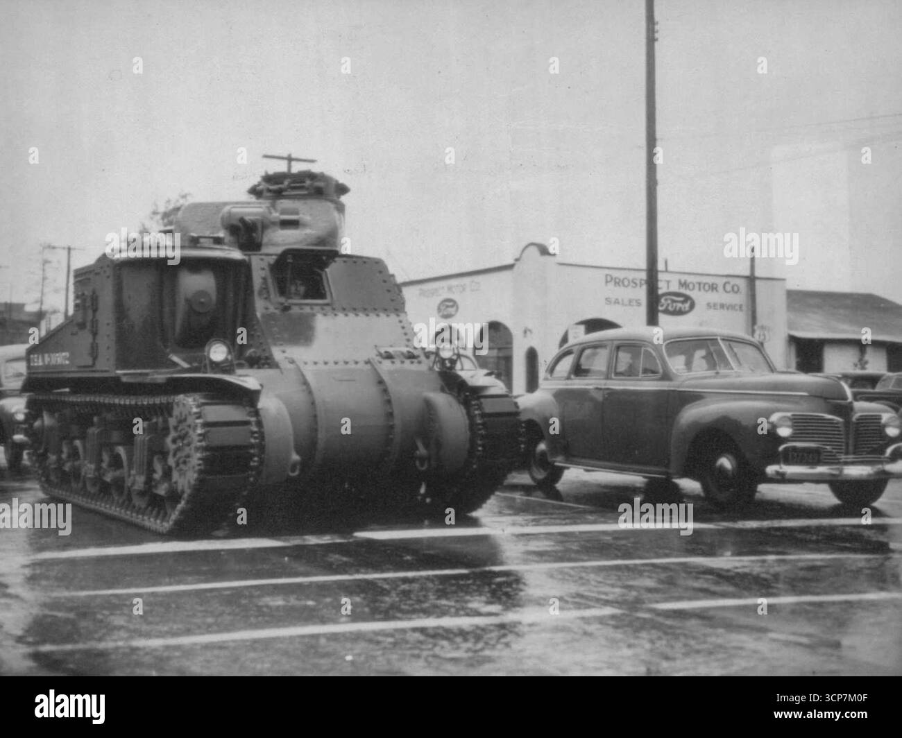 Ton Tank For Army. The First M-3 Medium, 30-Ton Tank For the U.S. Army ...