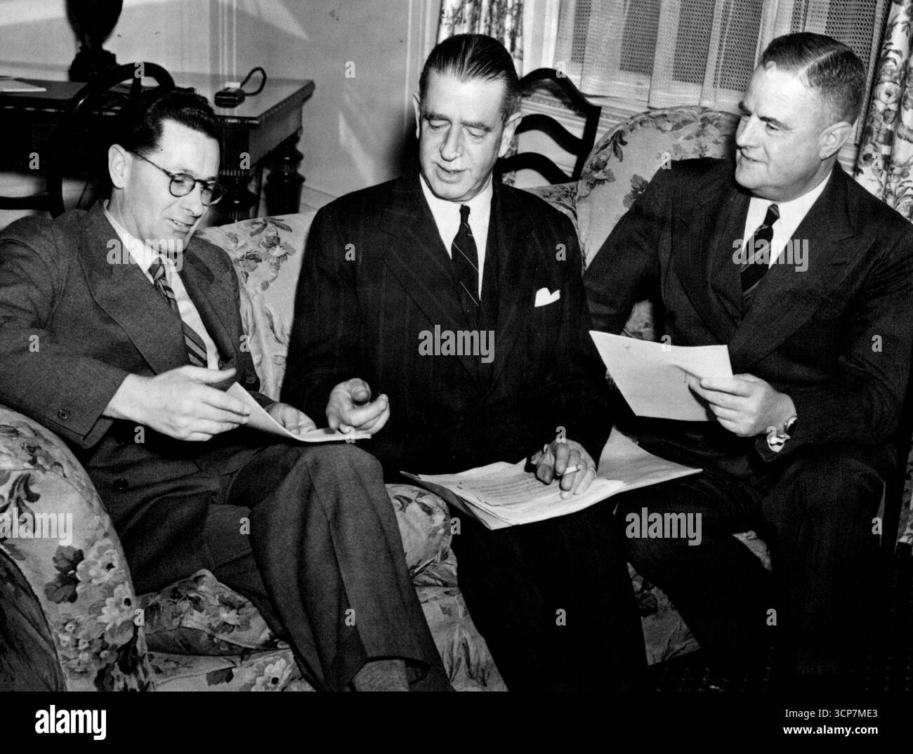 New Zealand Representatives On Mission In U. S -- Members of the ...