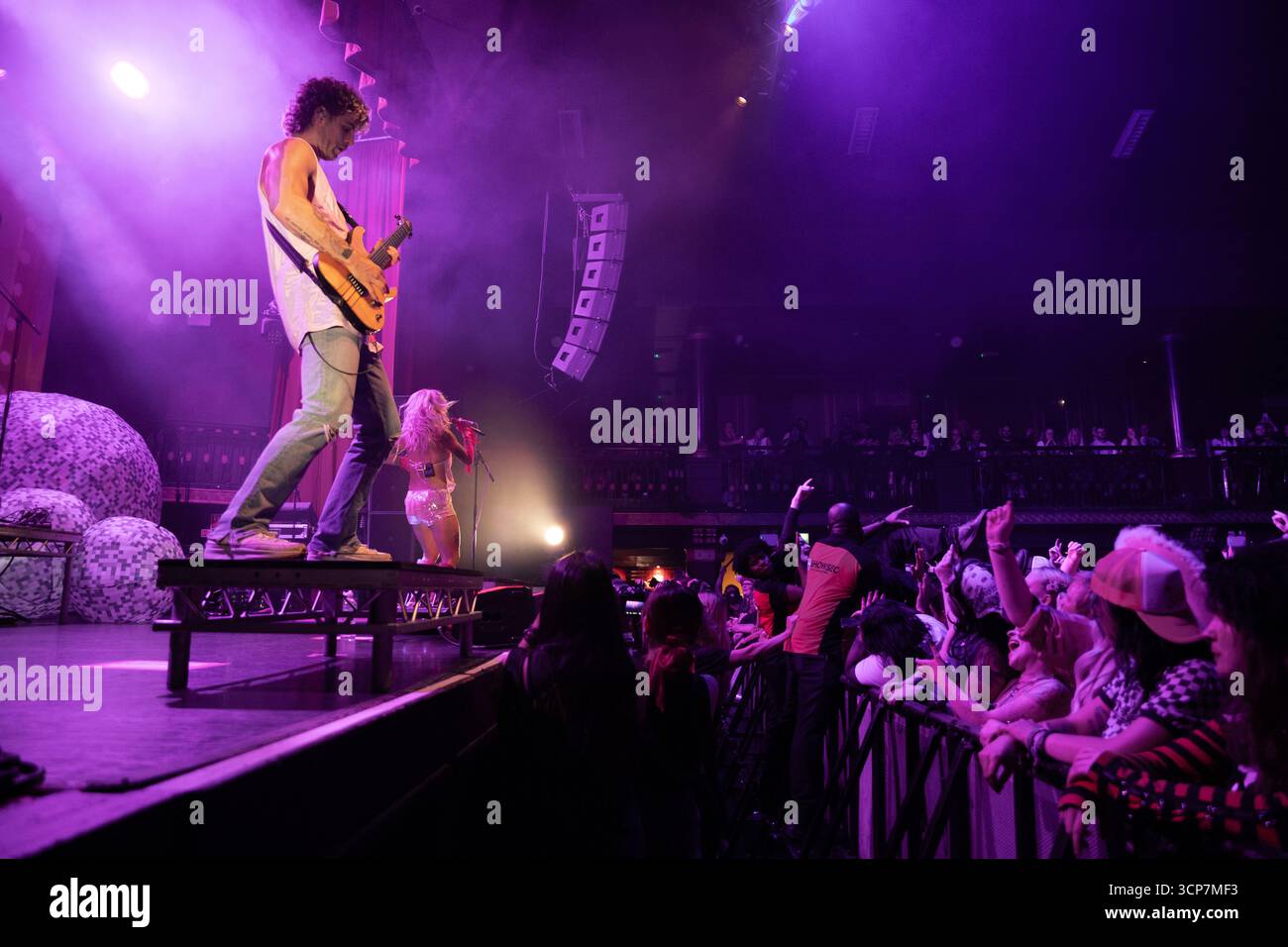 Scene Queen performs live at the o2 ritz manchester uk, 5th september ...