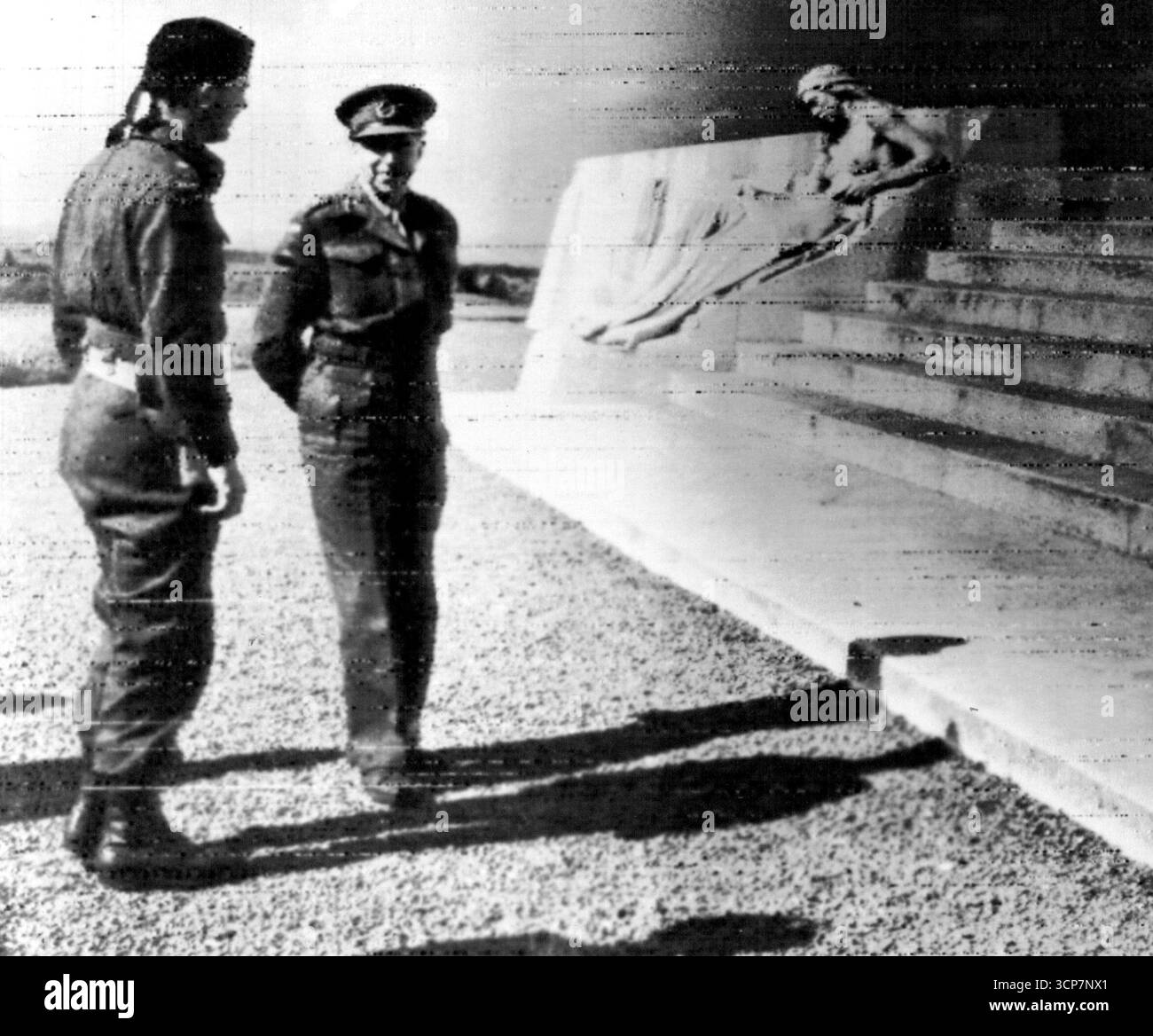 Lt. Gen. H.D.G. Crerar, Army Commander, in Conversation with Major W ...