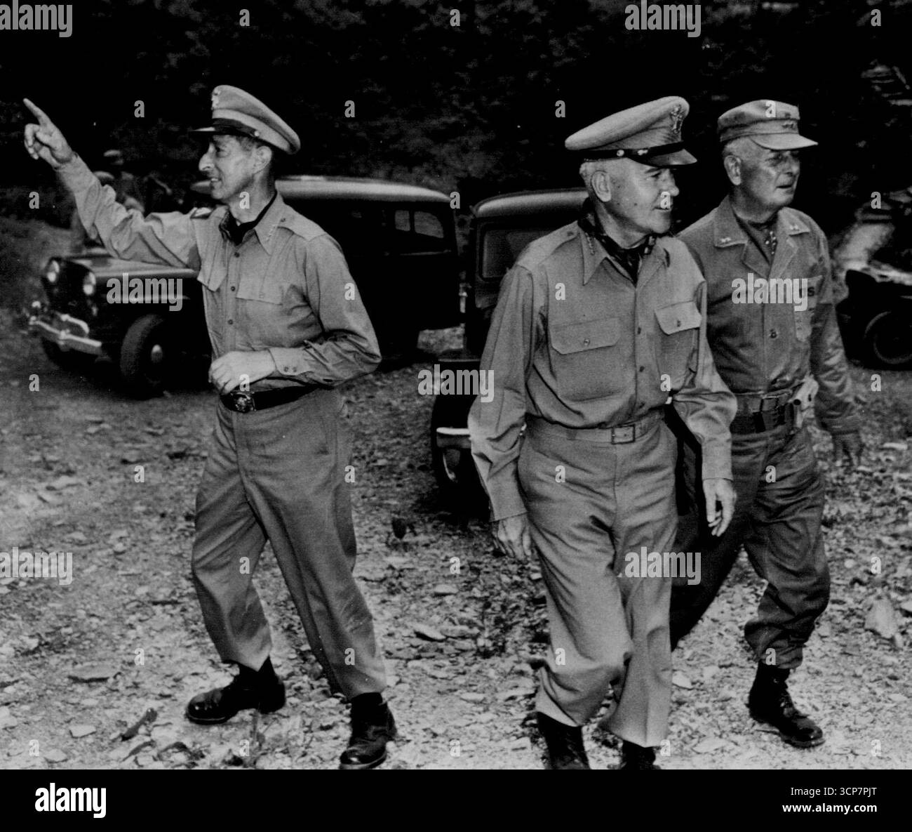 Army gen j lawton collins hi-res stock photography and images - Alamy