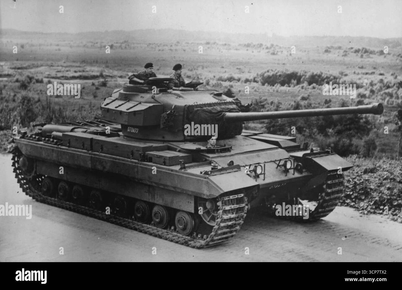 New British Tank - The "Caernarvon", Britain's new experimental tank. A ...