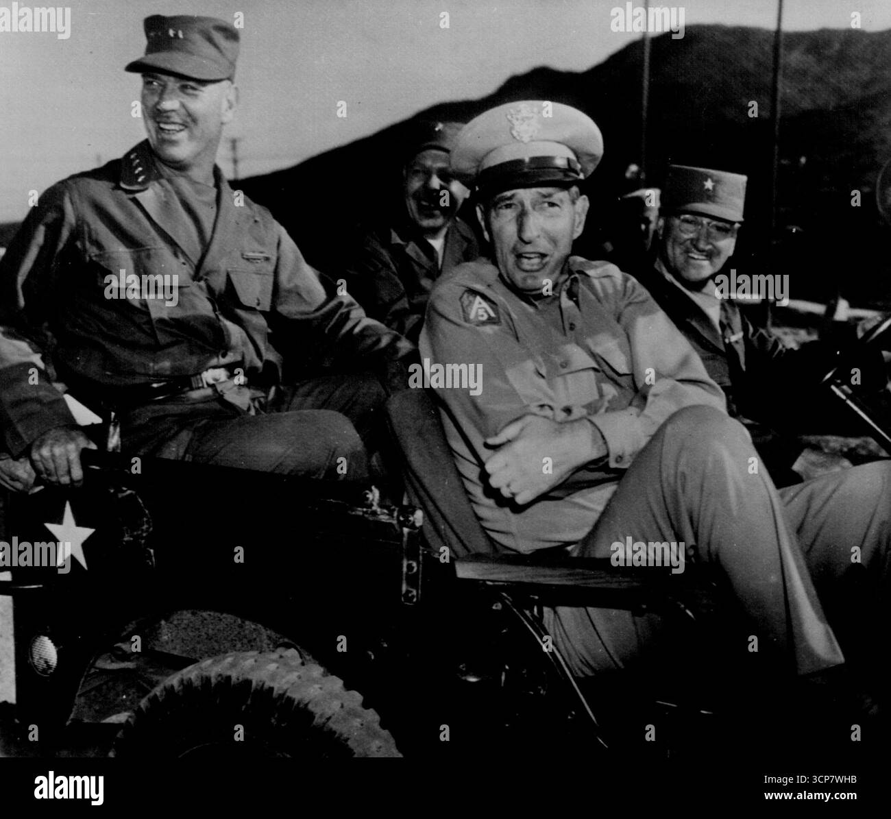 A Laugh Before The Koju Crackdown -- Gen. Mark Clark, new Far East ...