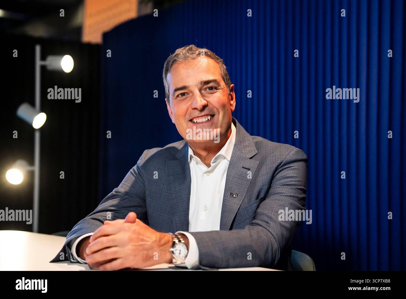President and CEO of BCE Inc., Mirko Bibic poses for a photograph at ...