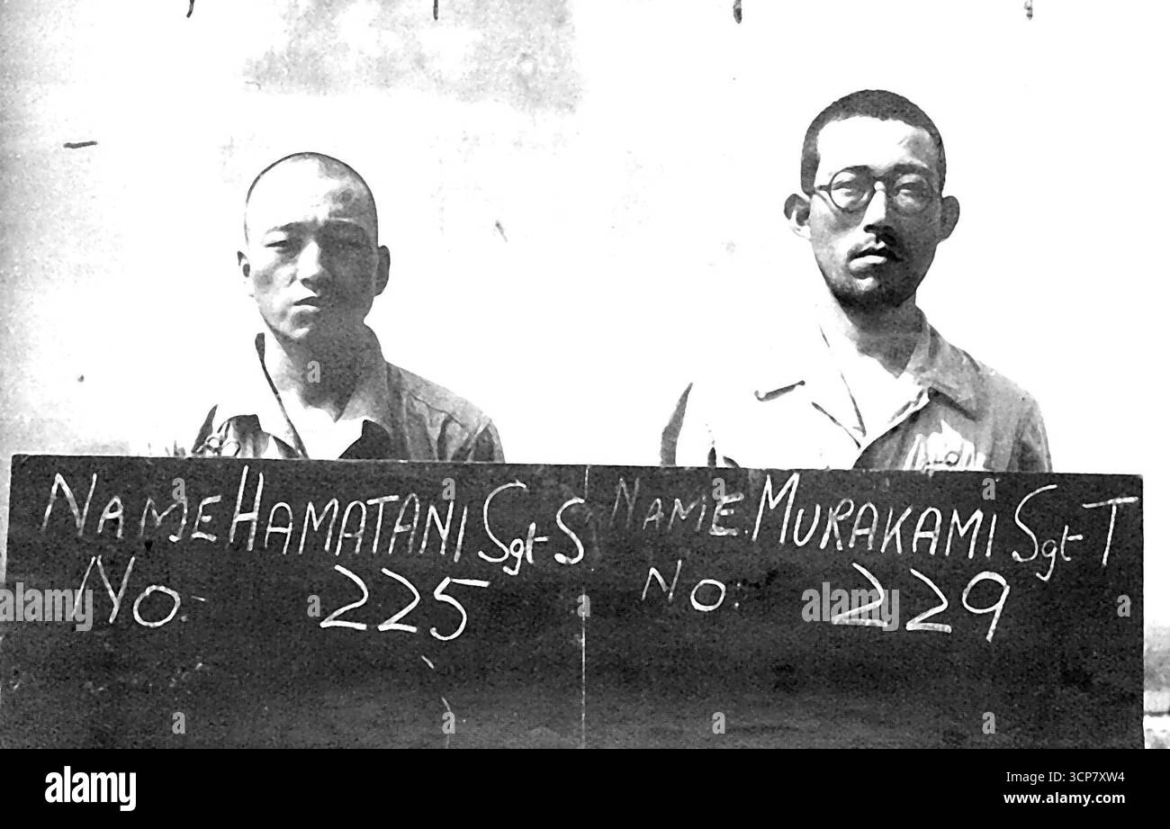 Japanese Suspected War Criminals-- Hamatani, sgt. S.No. 225 *****. This ...