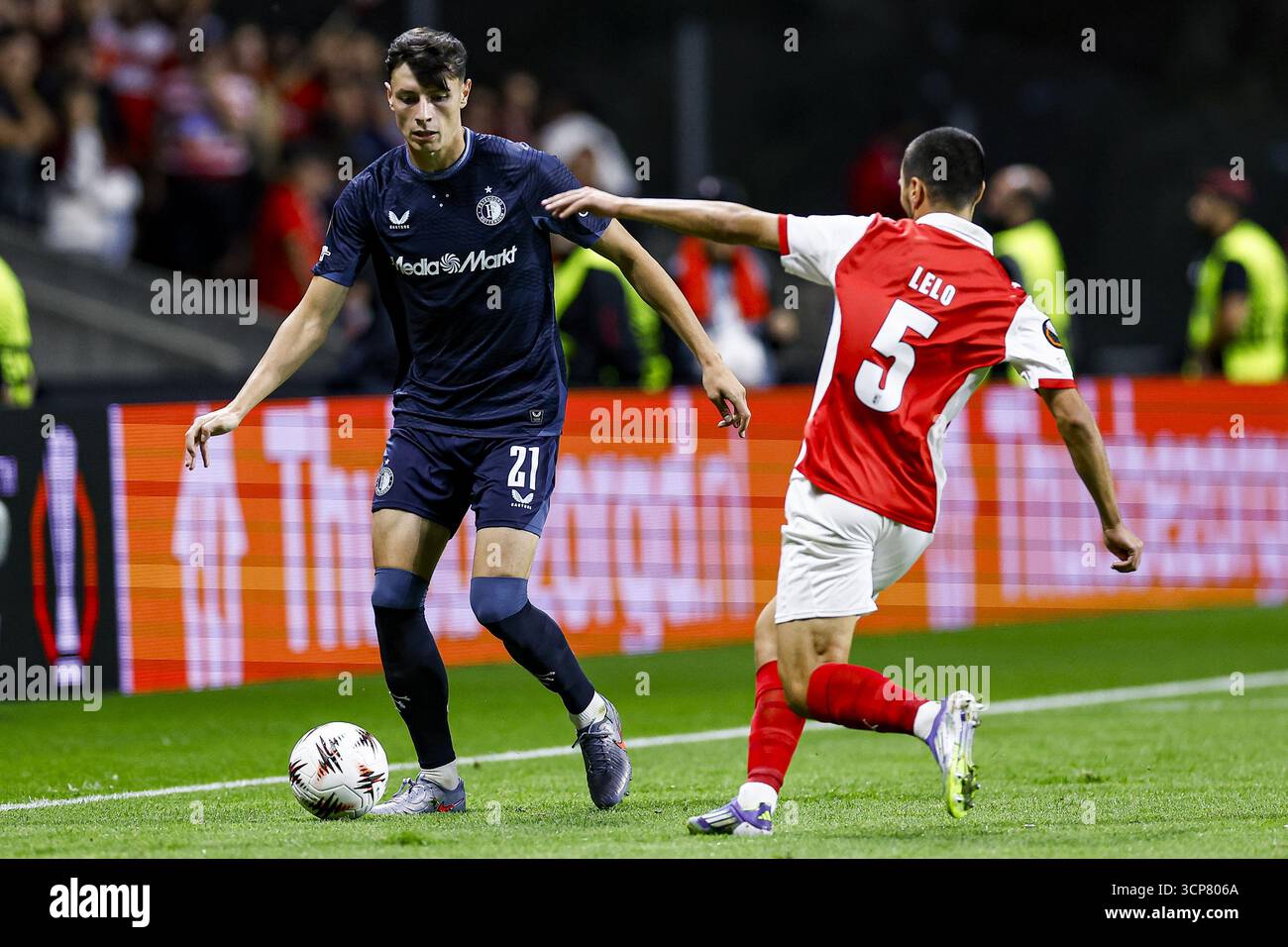 BRAGA , 24-09-2025 , Stadium municipal de Braga , season 2025 / 2026 ...