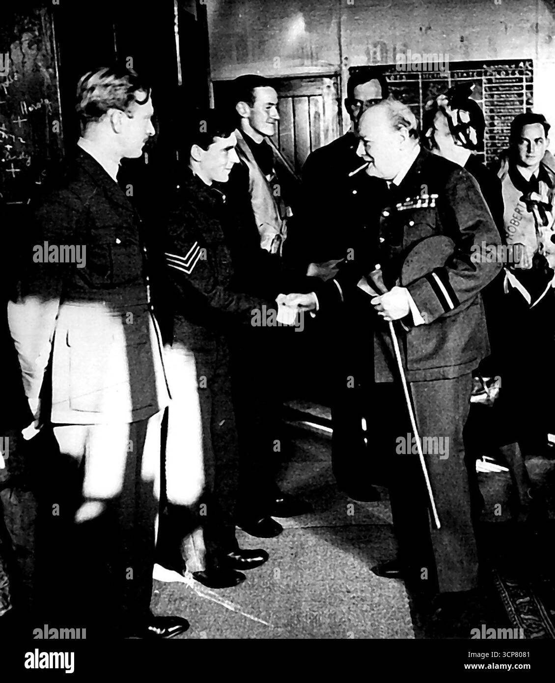 Shaking hands with a sergeant pilot hi-res stock photography and images ...