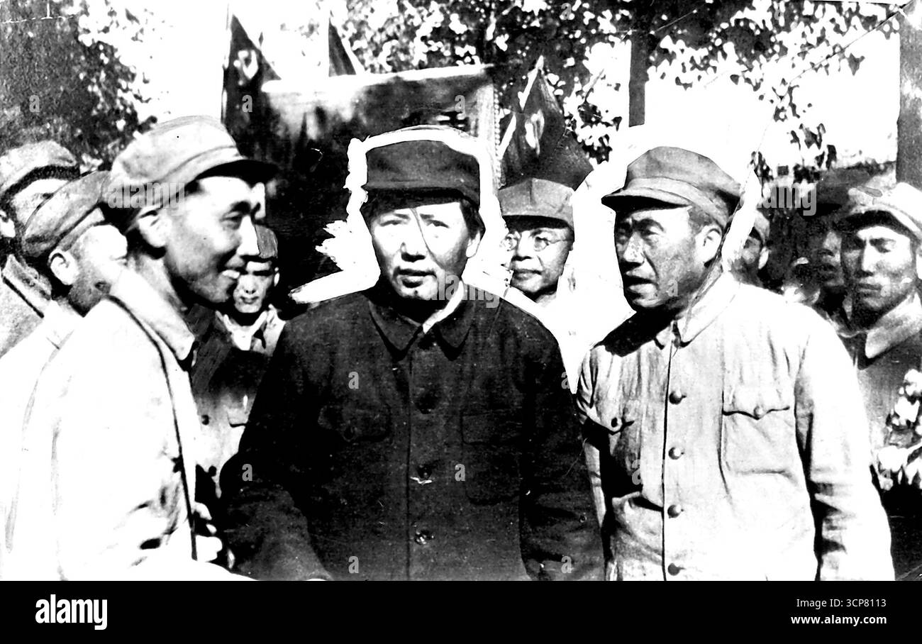 Chinese Communist Leaders - On a tour of Peiping, which he has selected ...