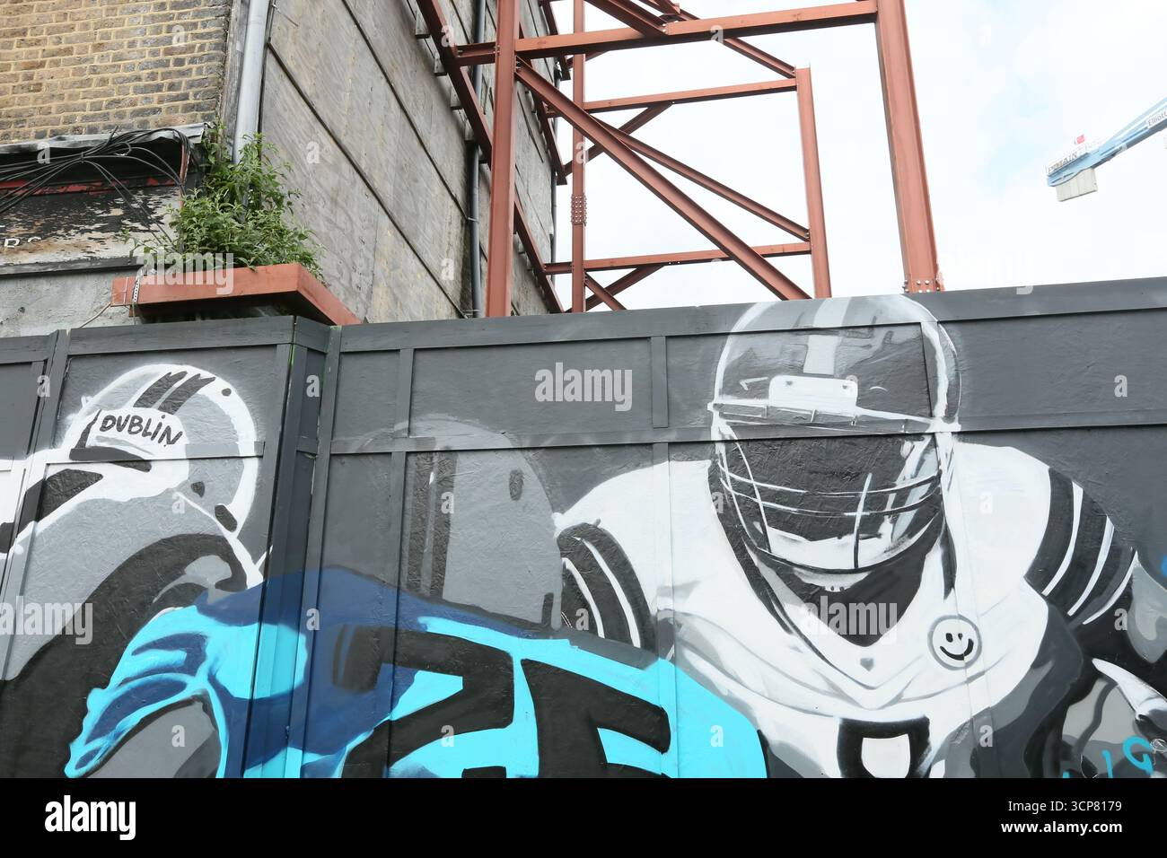 Dublin, Ireland - 24th September 2025 - A large NFL American Football ...