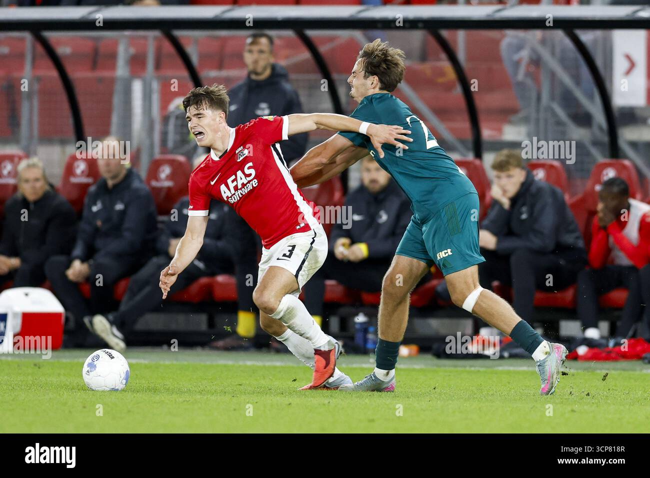 ALKMAAR , 24-09-2025 , AFAS Stadium , season 2025 / 2026 , Dutch ...