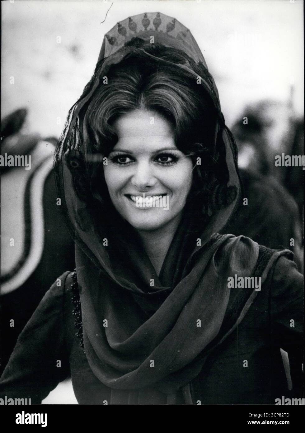 Italian actress CLAUDIA CARDINALE in a scene from the 1970 film ''The ...