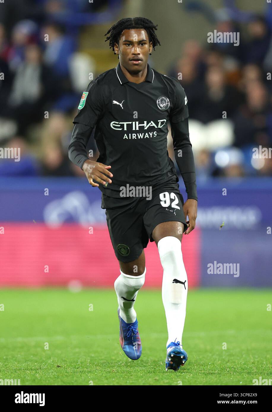 Manchester City's Reigan Heskey during the Carabao Cup third round ...