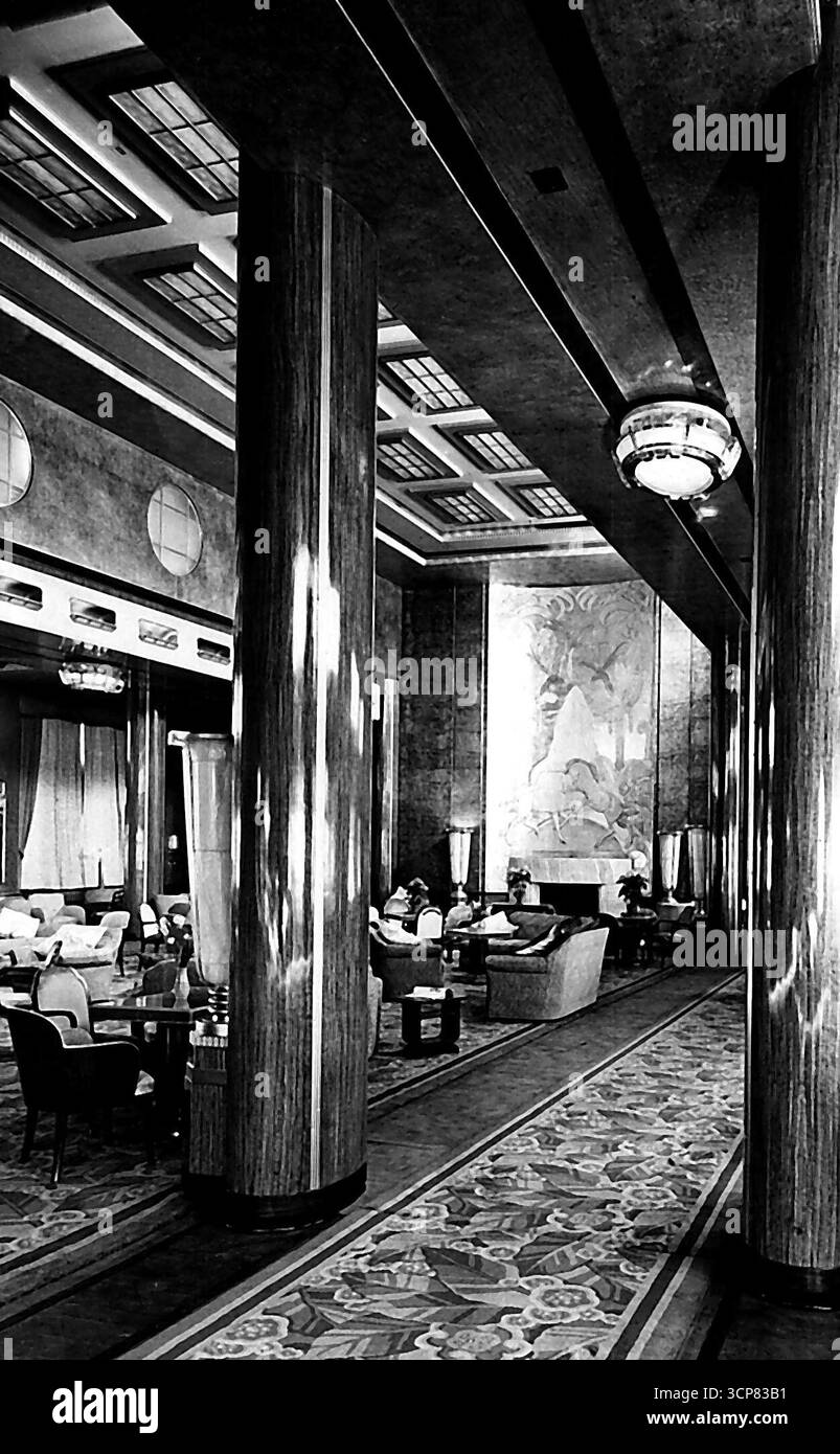 Interior Luxury Of The "Queen Mary" ***** Photo Glimpses Of Finished ...