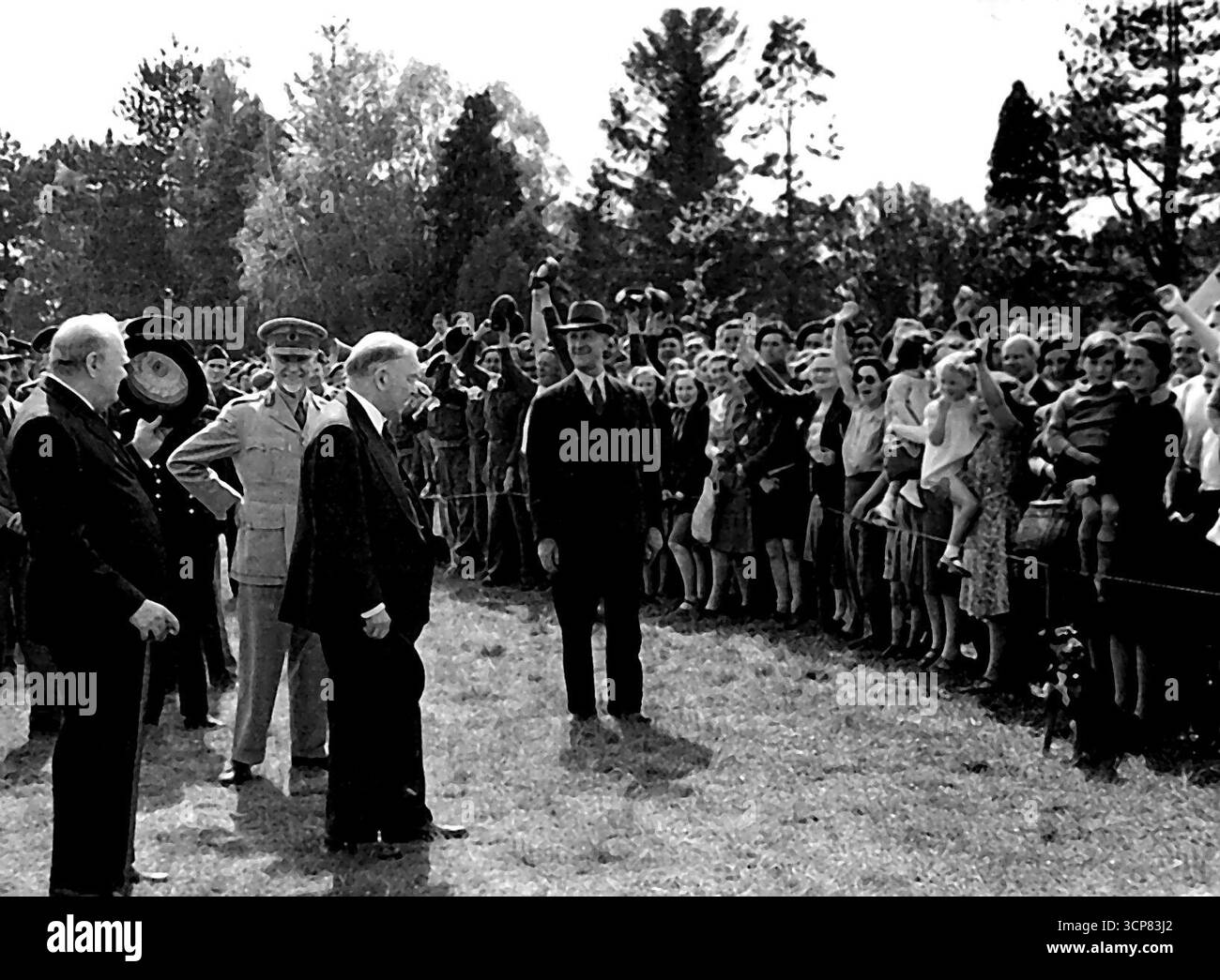 Sir godfrey huggins black and white hi-res stock photography and images ...