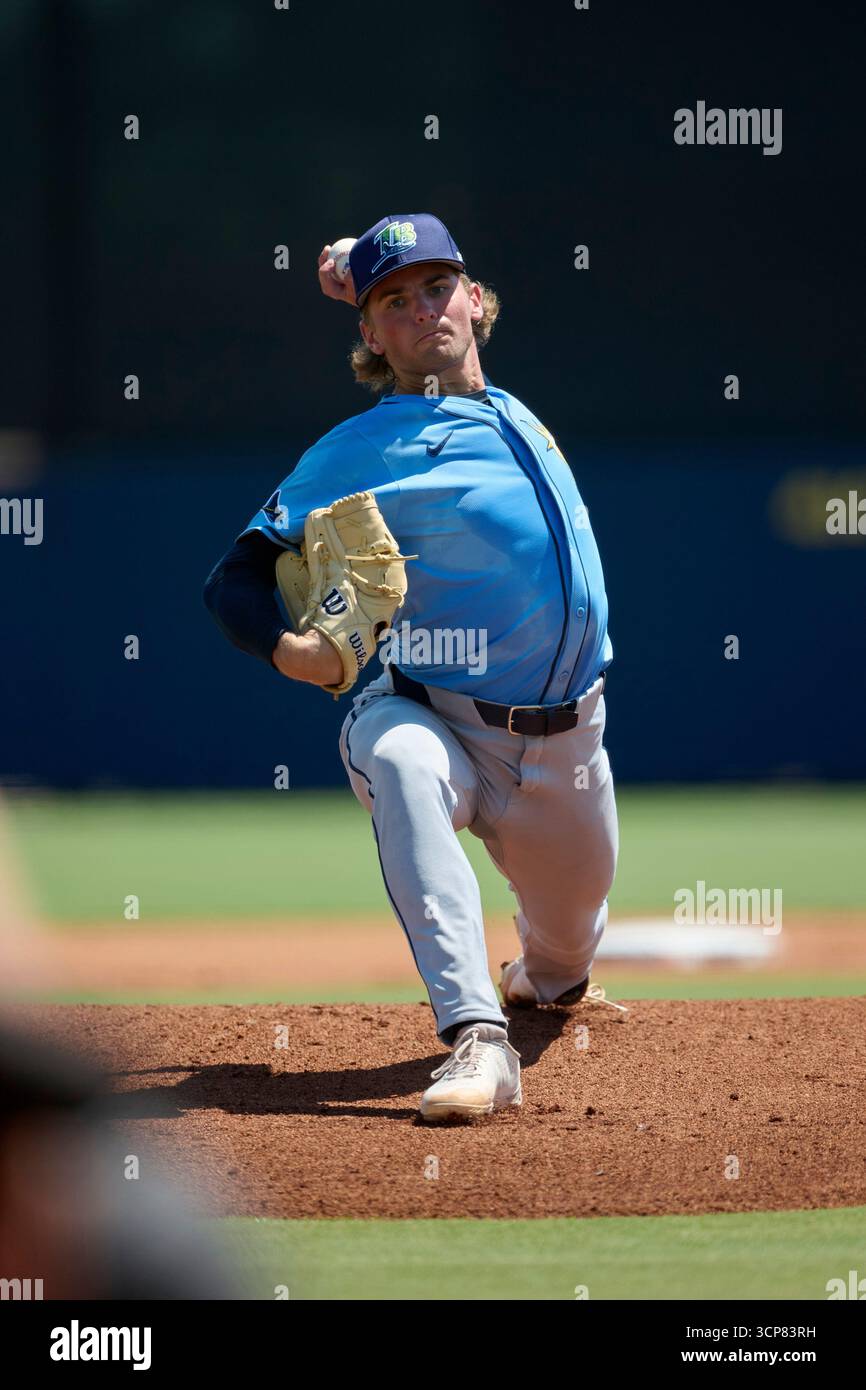 Tampa Bay Rays pitcher Dominic Fritton (51) during an MiLB Florida ...