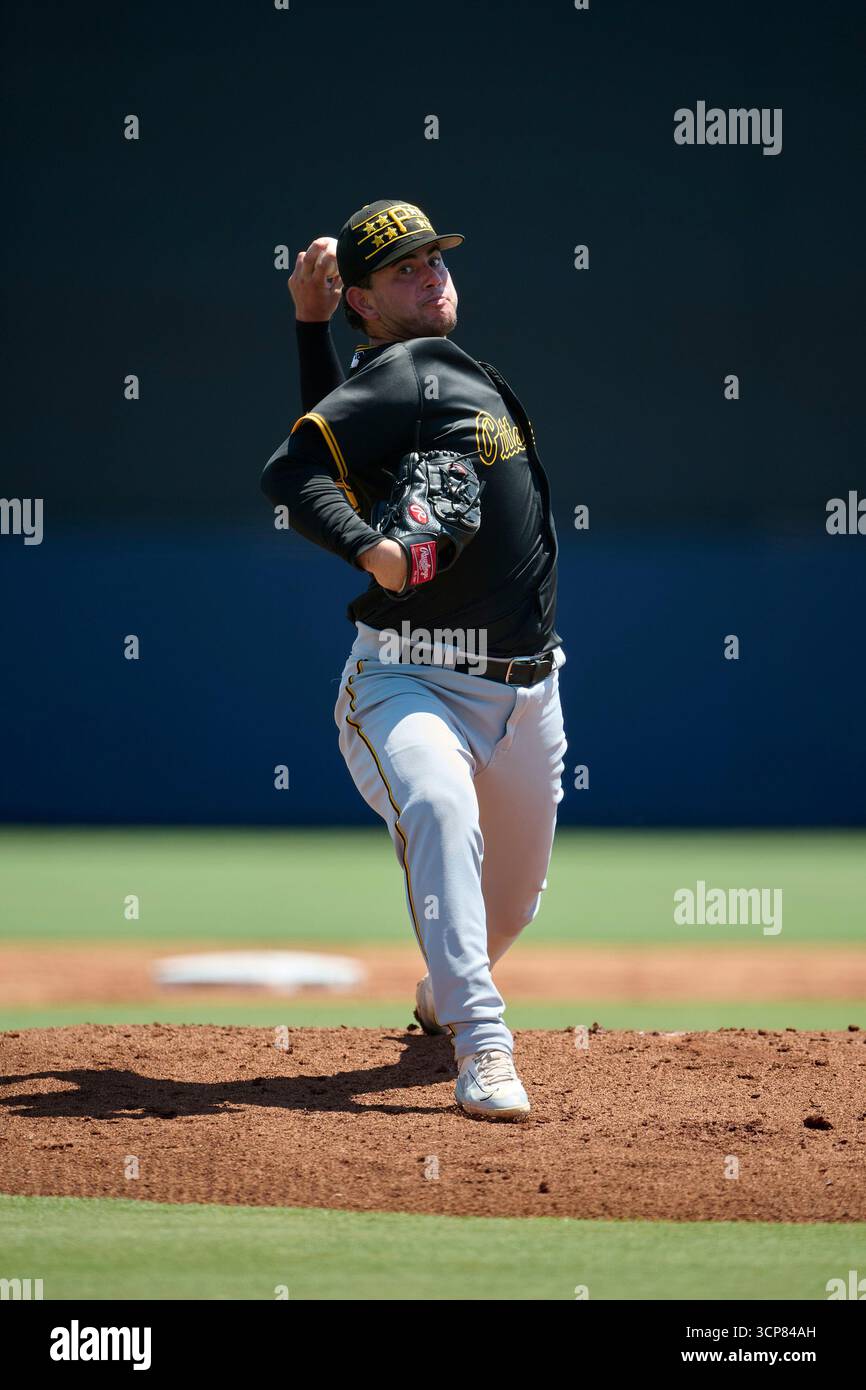 Pittsburgh Pirates pitcher Angel Camacho (71) during an MiLB Florida ...