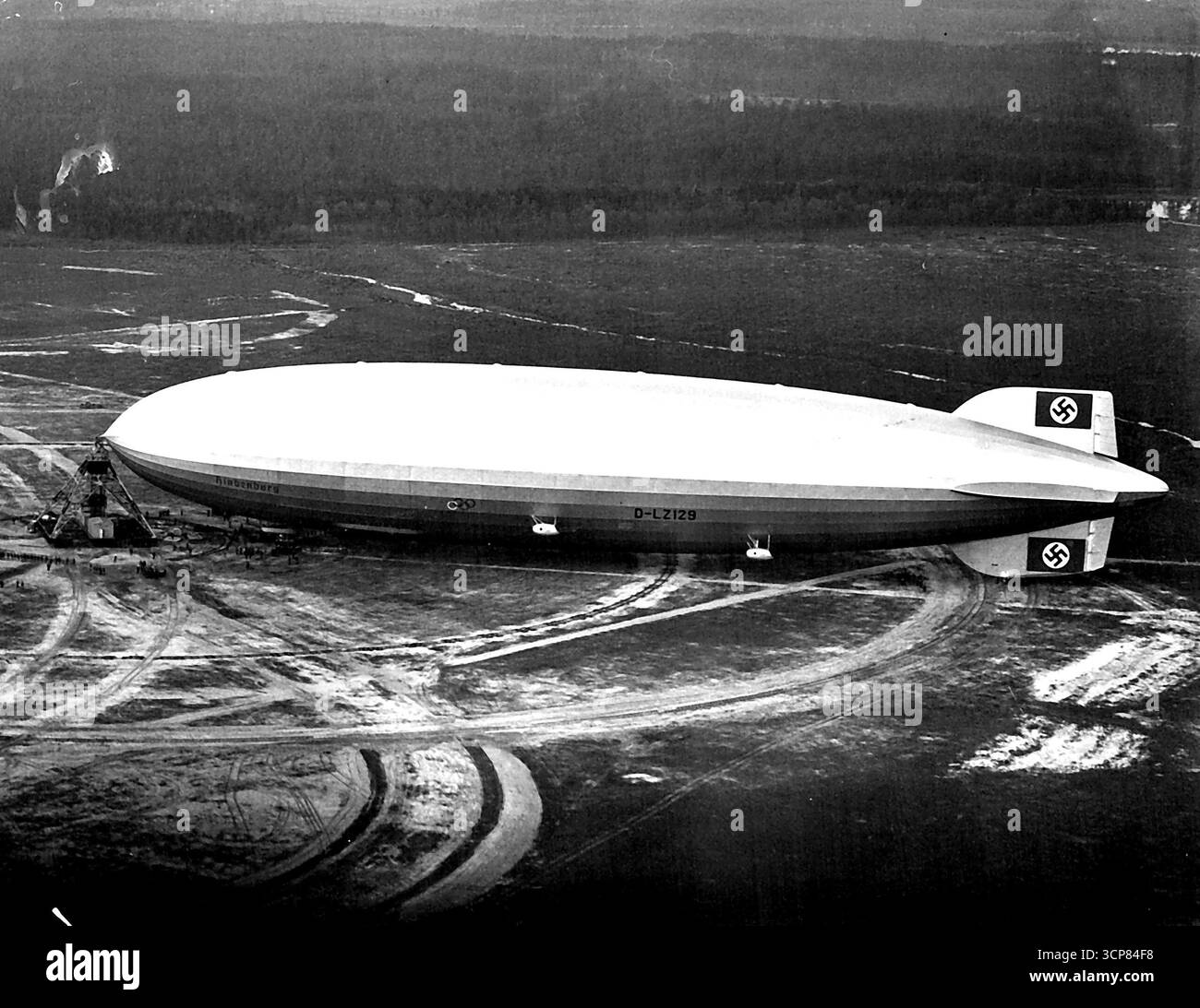 407. B. - German Airship "Hindenburg" & Disaster - Aviation. September ...