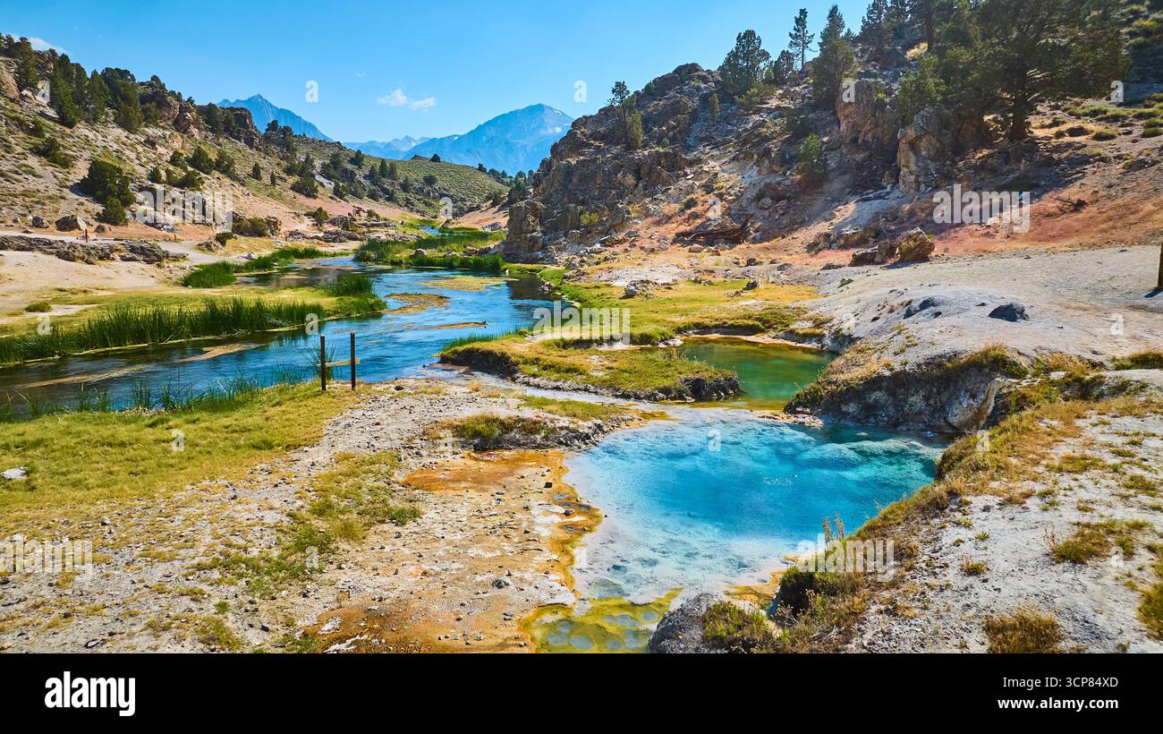 Aerial view mammoth lakes hi-res stock photography and images - Alamy