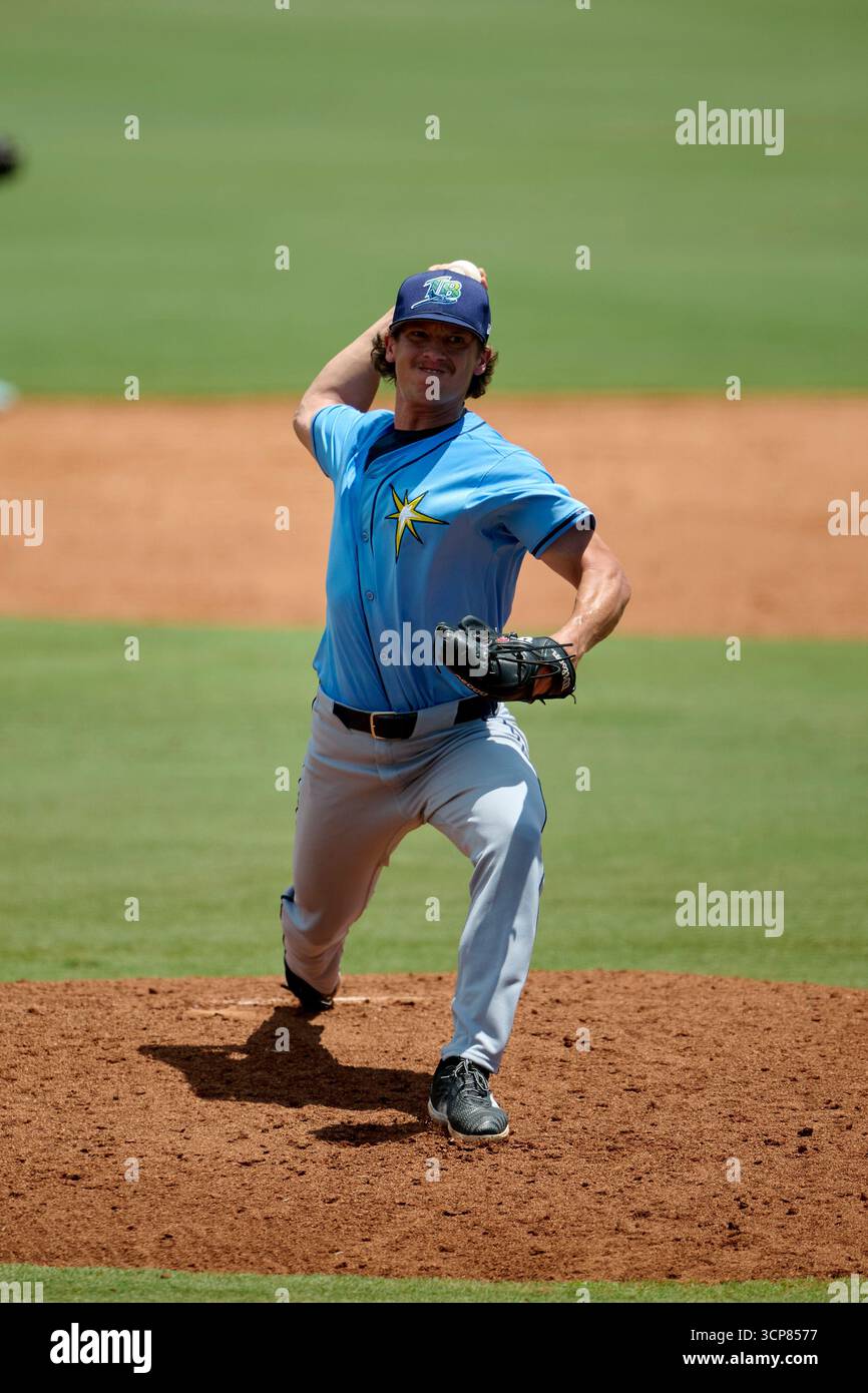 Tampa Bay Rays pitcher Trendan Parish (11) during an MiLB Florida ...