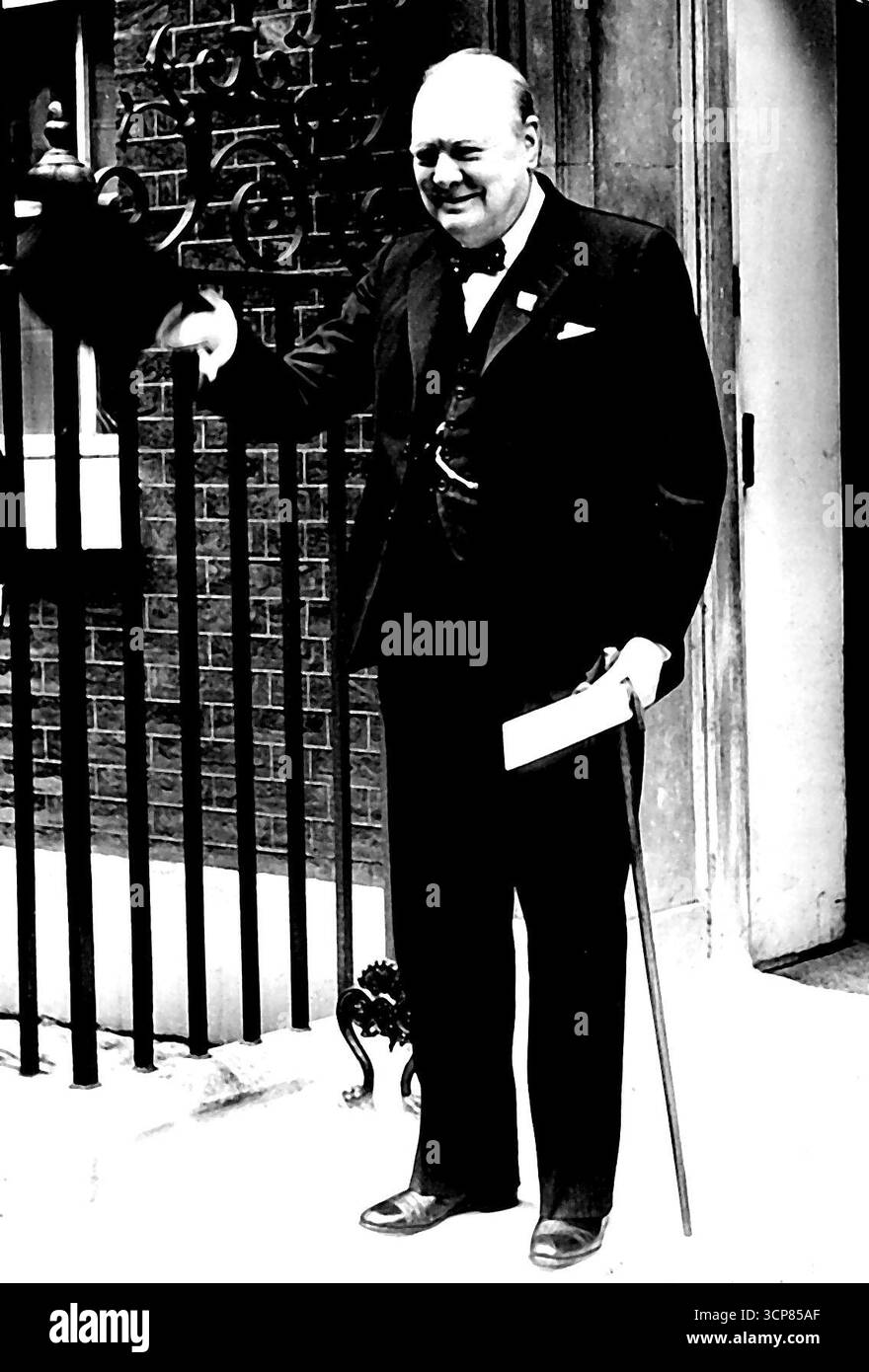 Mr. Churchill Takes Personal Letter From President Roosevelt To The ...