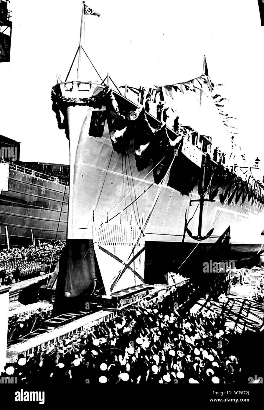 Hungarian Recent at Kiel Horthy Launches New German Cruiser -- The new ...