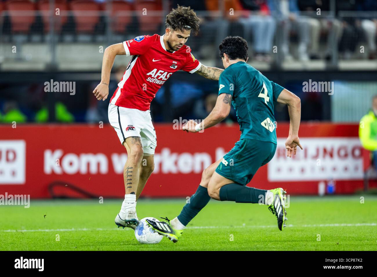 ALKMAAR , 24-09-2025 , AFAS Stadium , season 2025 / 2026 , Dutch ...
