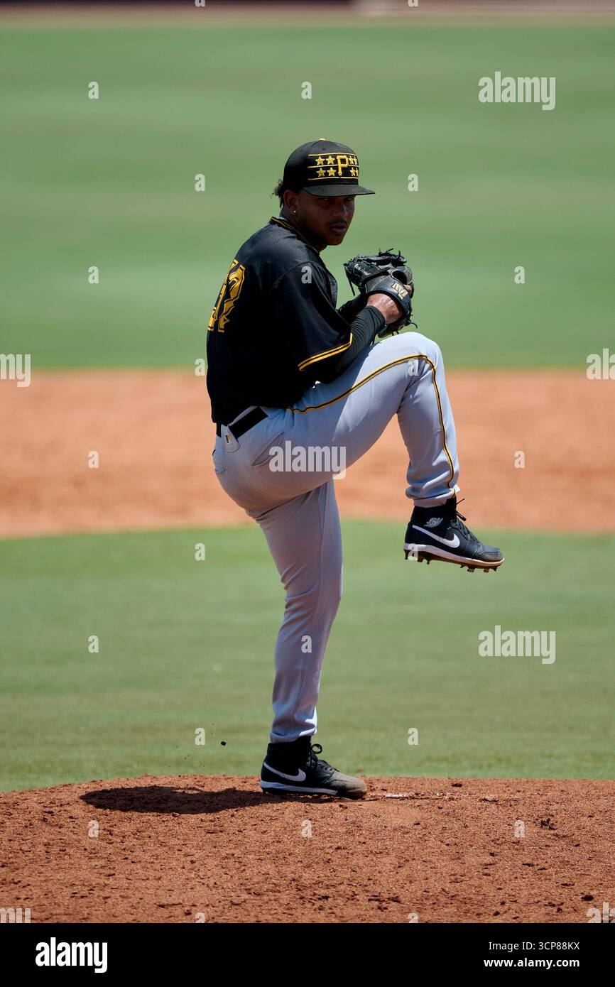 Pittsburgh Pirates pitcher Jose Regalado (57) during an MiLB Florida ...