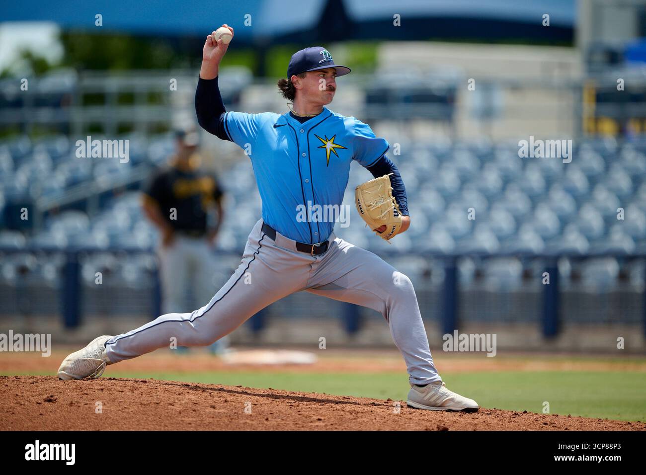 Tampa Bay Rays pitcher Brady Jones (98) during an MiLB Florida Bridge ...