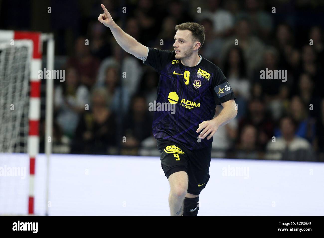 Théo AVELANGE DEMOUGE of HBC Nantes during the EHF Champions League ...