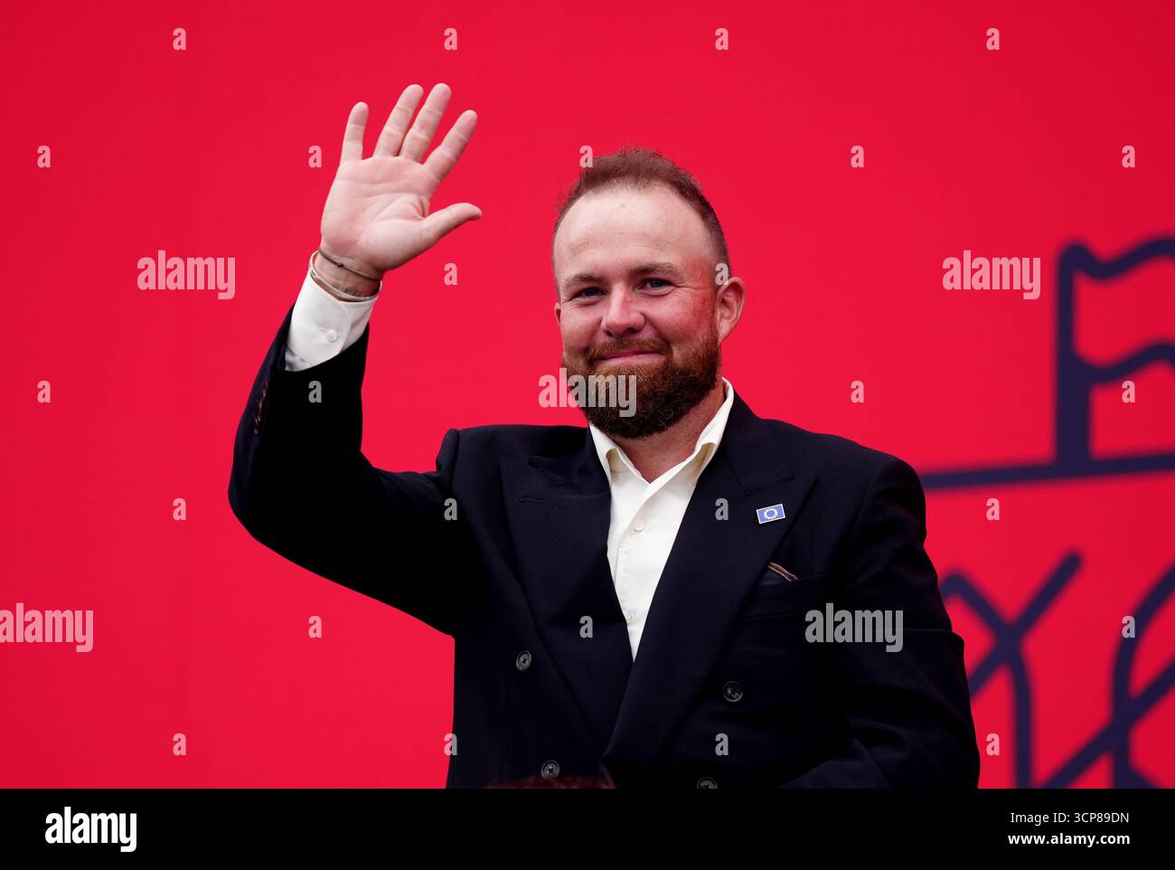 Shane Lowry of Team Europe during the opening ceremony for the 45th ...