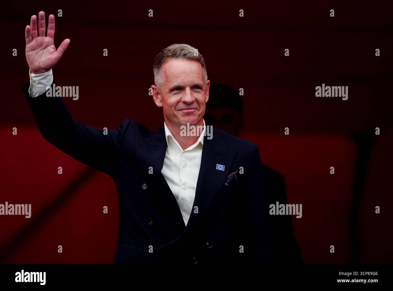 Team Europe Captain Luke Donald during the opening ceremony for the ...