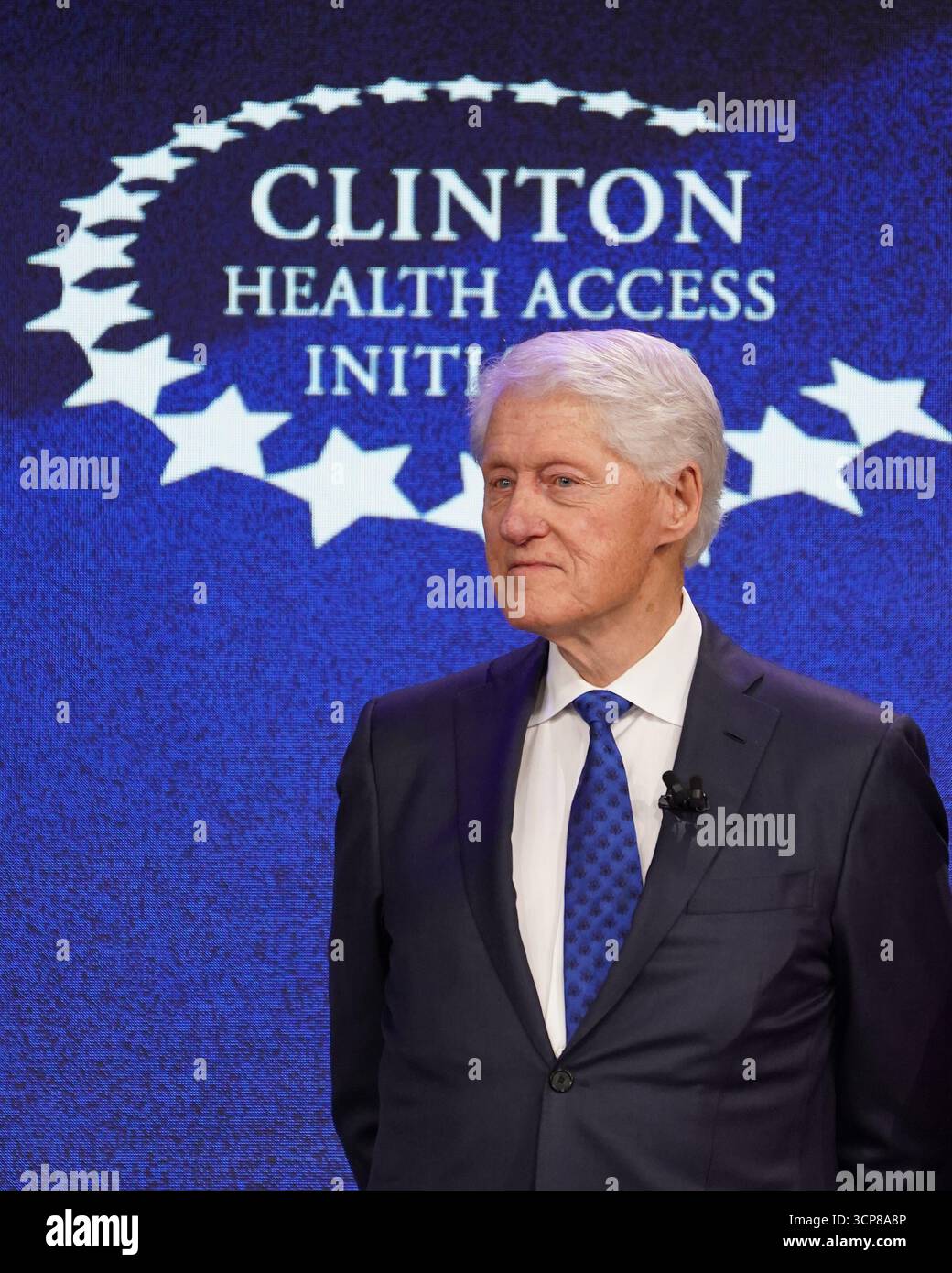 Bill Clinton on stage for Clinton Global Initiative 2025 Annual Meeting ...
