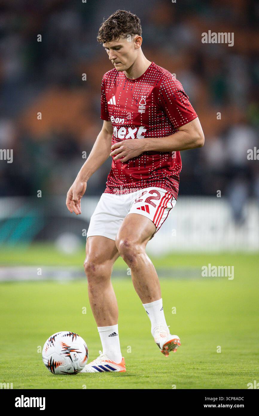 Ryan YATES of Nottingham Forest during the UEFA Europa League, League ...