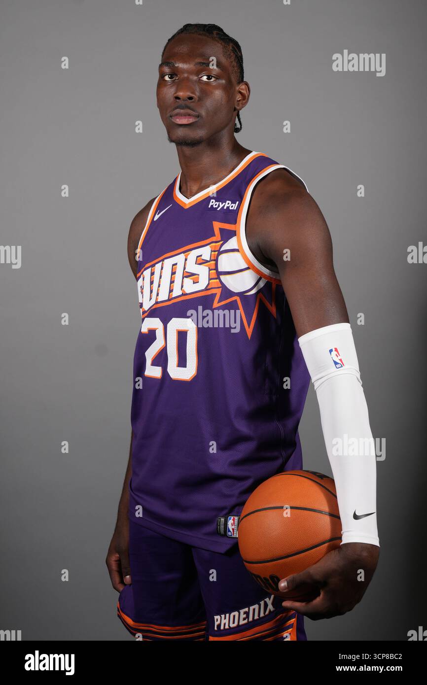 Phoenix Suns forward Rasheer Fleming (20) poses during the NBA ...