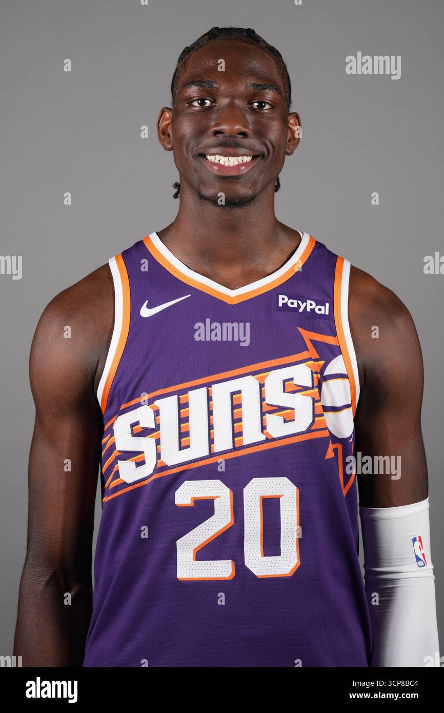 Phoenix Suns forward Rasheer Fleming (20) poses during the NBA ...