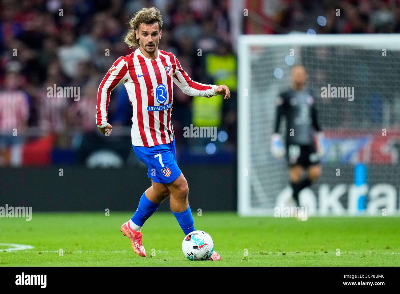 Antoine Griezmann of Atletico de Madrid during the La Liga EA Sports ...