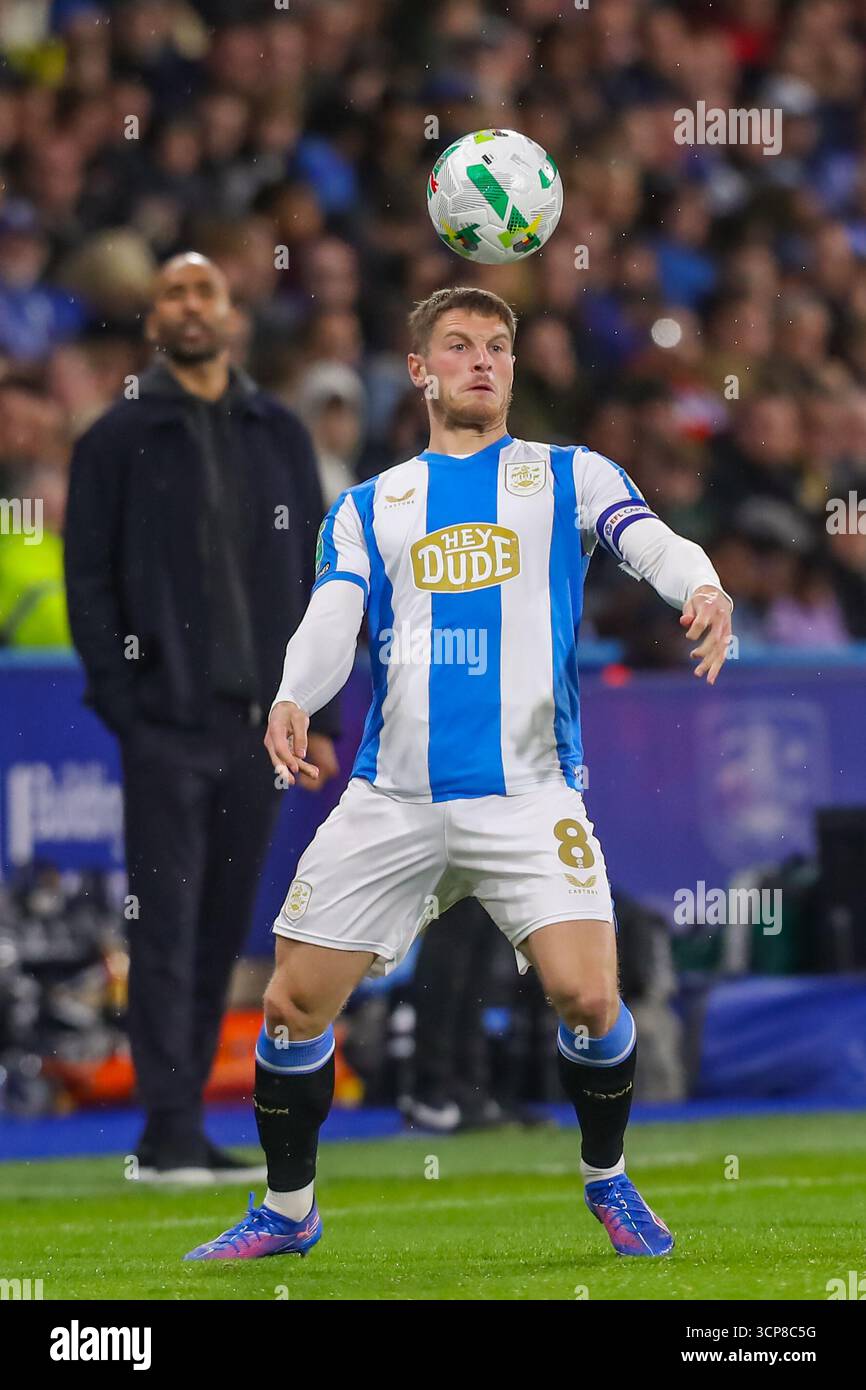 Ben Wiles Of Huddersfield Town in action during the Huddersfield Town ...