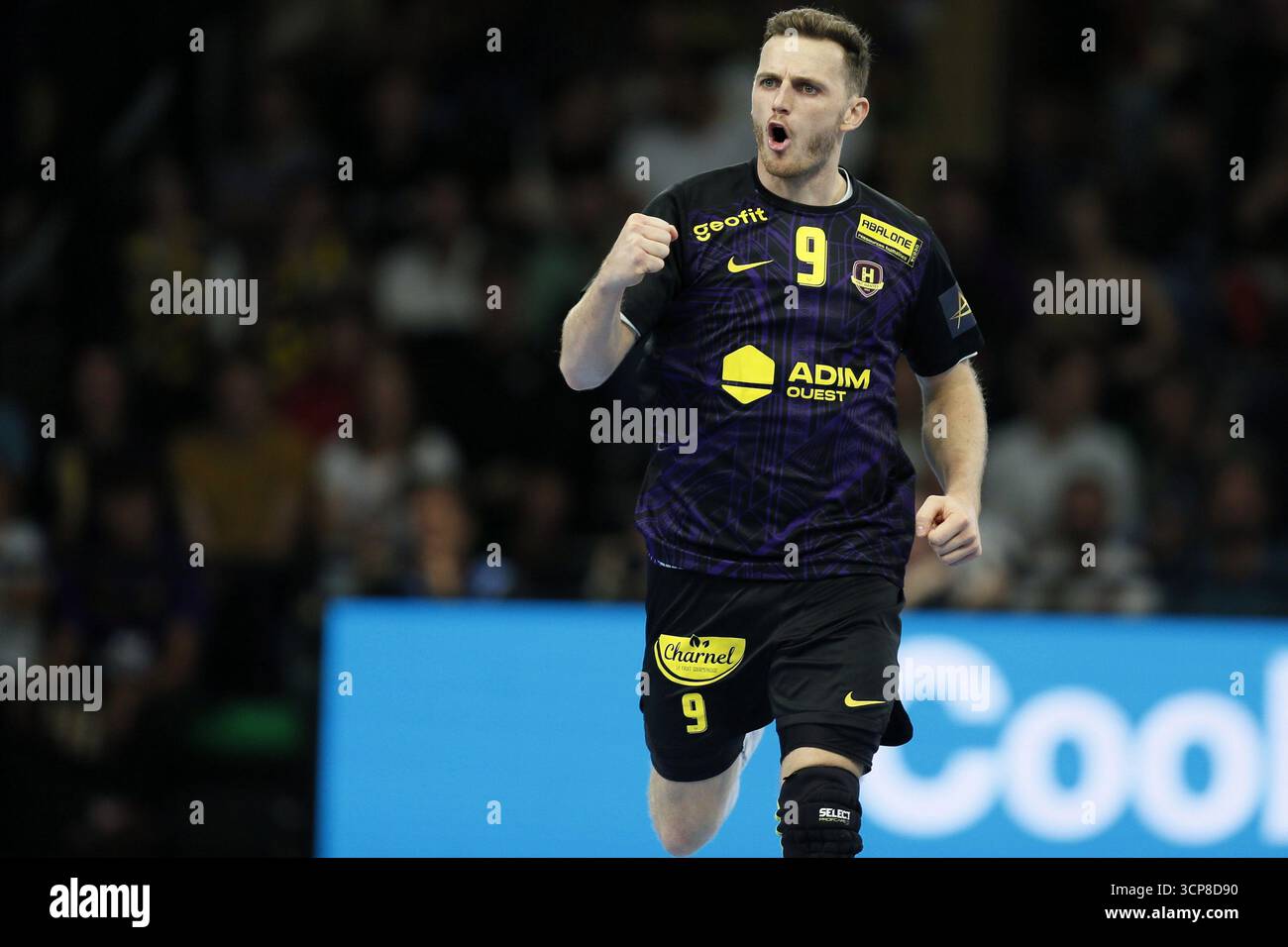 Theo AVELANGE DEMOUGE of HBC Nantes during the EHF Champions League ...